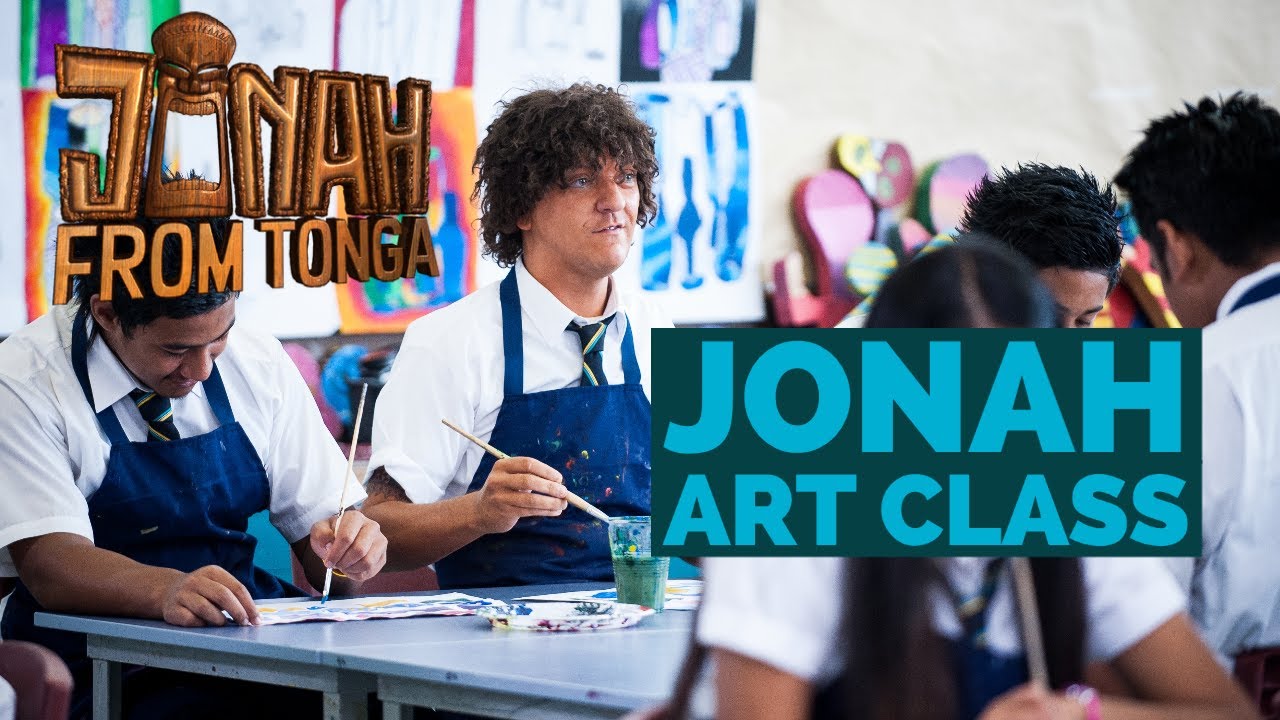 Jonah From Tonga - Art Class - YouTube