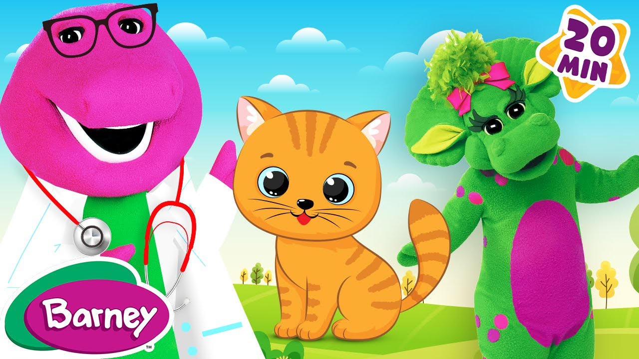 Let's Go To The Doctor | Health and Wellness for Kids | Barney the ...