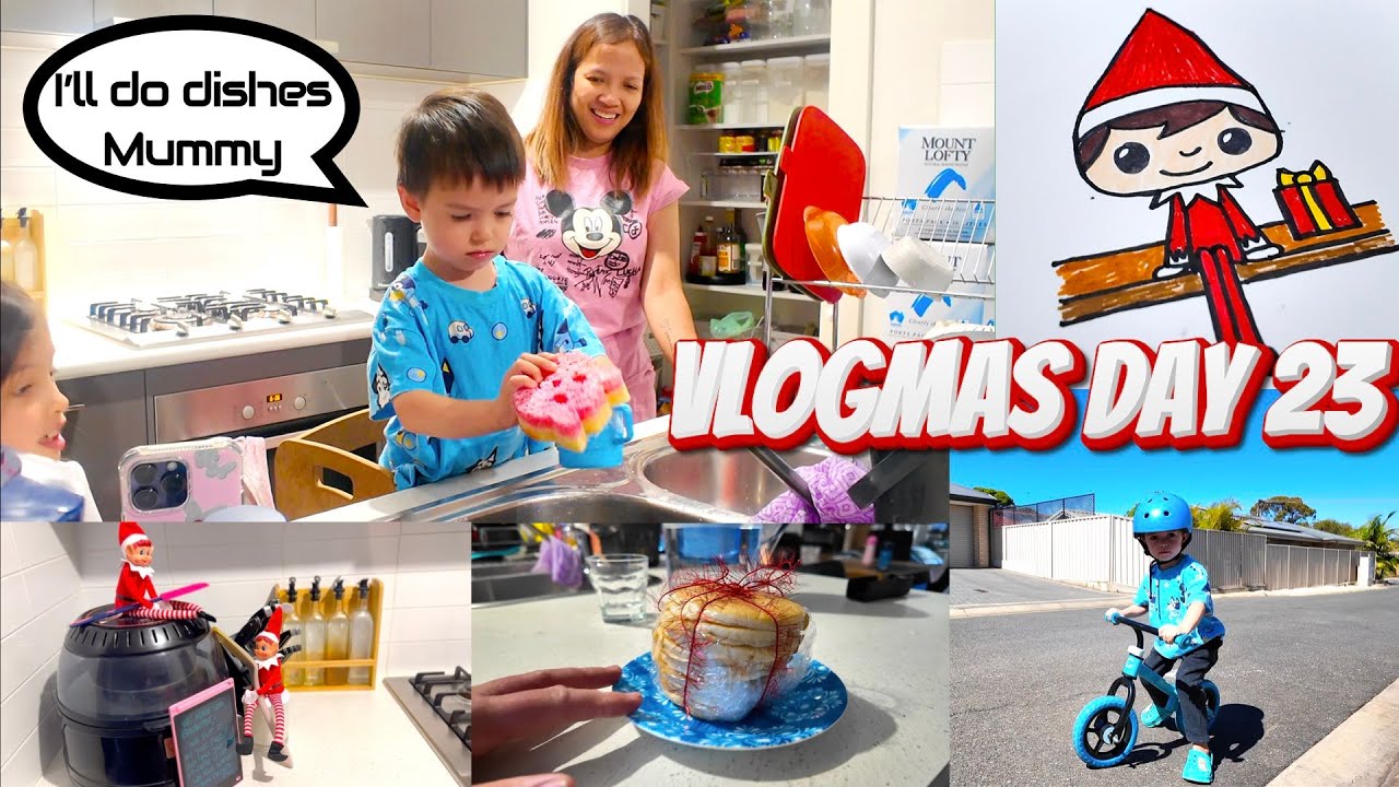 VLOGMAS DAY 23 + ACTIVITIES WITH THE KIDS + SUPER HELPFUL BOY - YouTube