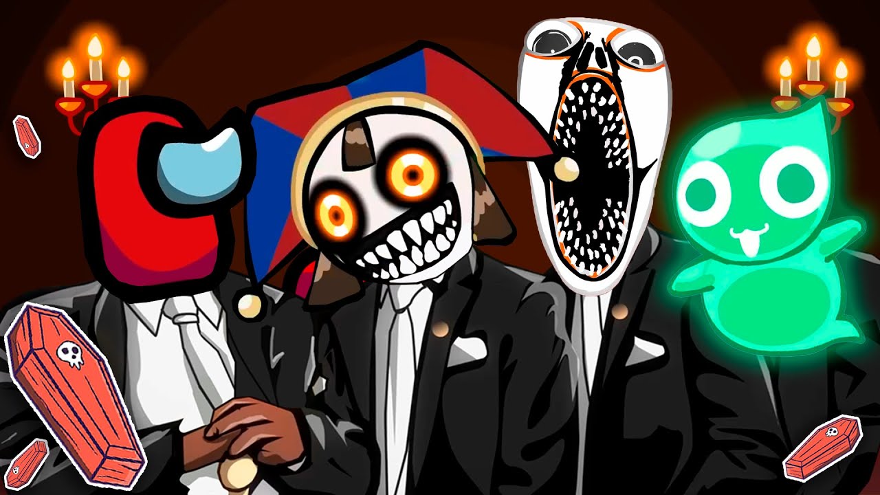 Mini Crewmate Kills The Amazing Digital Circus Ep.3 Coffin Dance Song ...