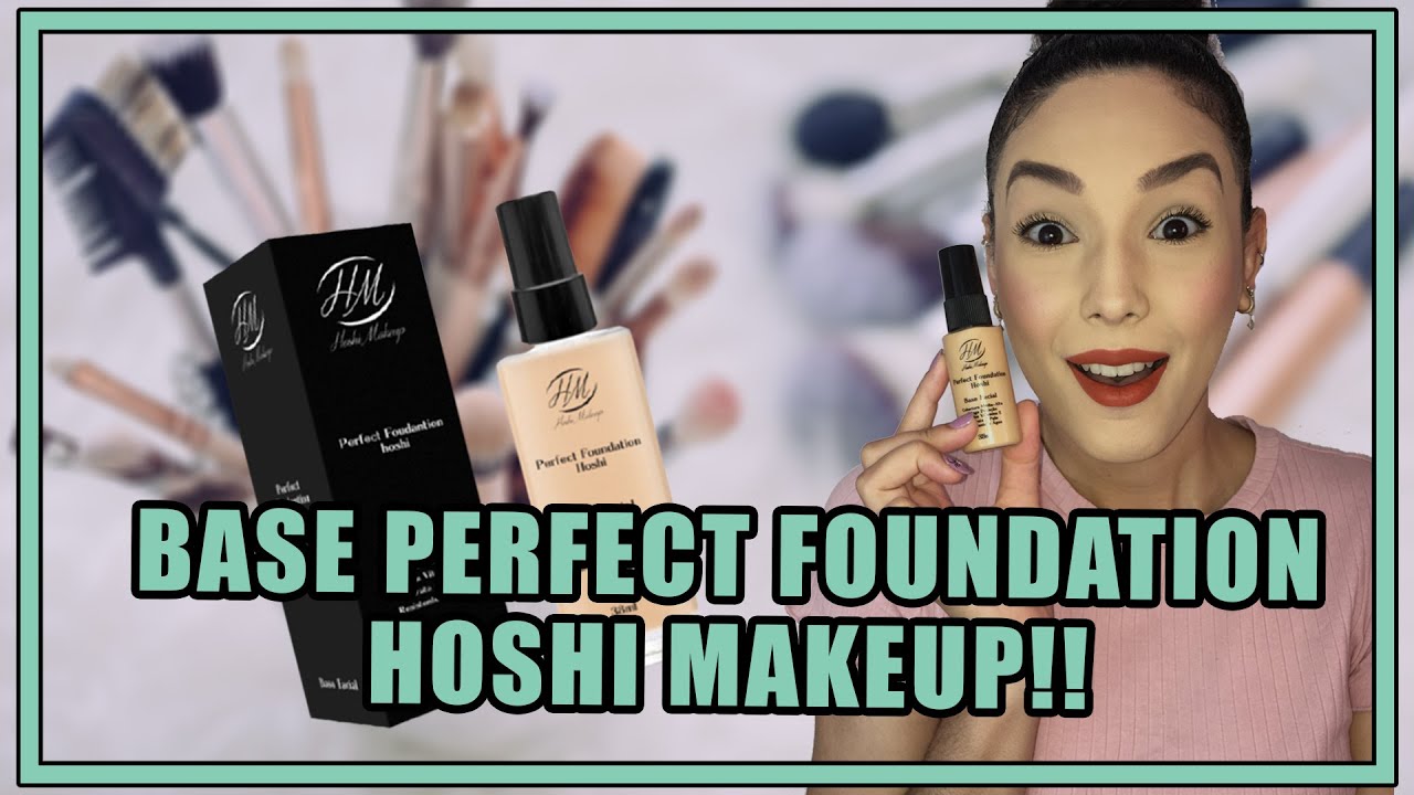 Base Hoshi Makeup é resistente a água??? - YouTube