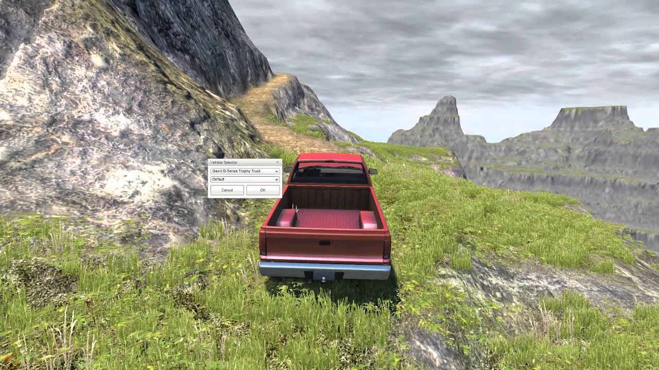 Gavril D15 Trophy Truck mod - BeamNG Drive - YouTube