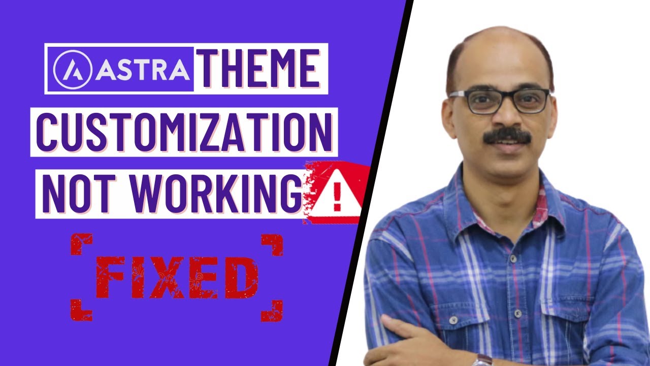 Astra Theme Customization Not Working 100 Resolution YouTube Astra Theme Customization Not Working 100 Resolution YouTube