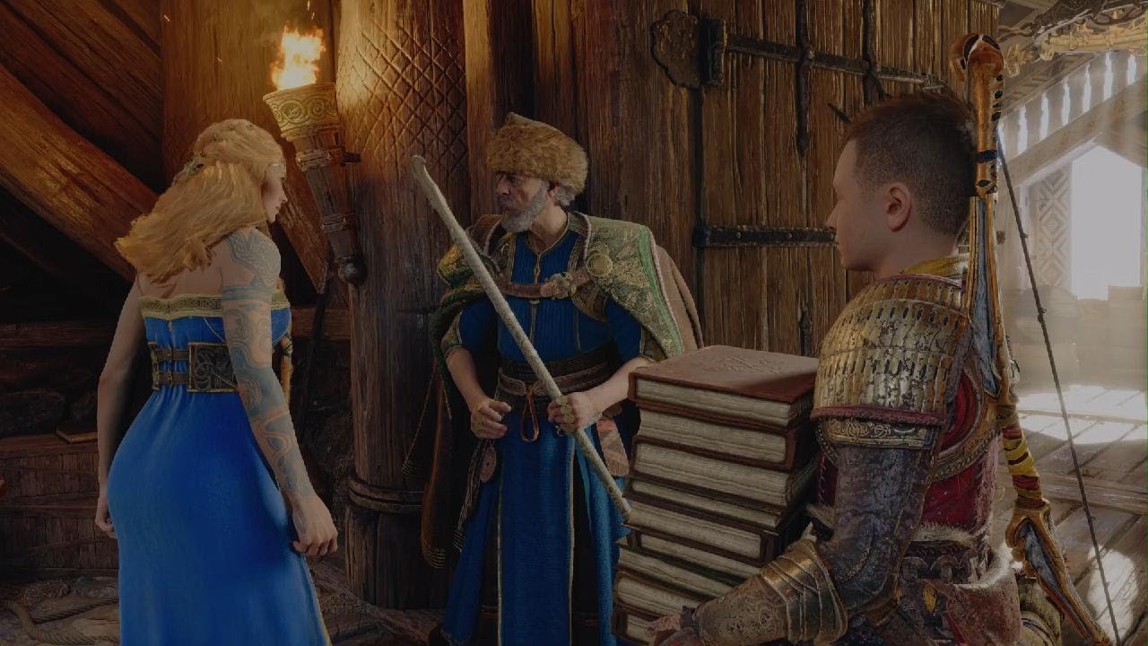 God of War Ragnarok Atreus Meeting Lady Sif - YouTube