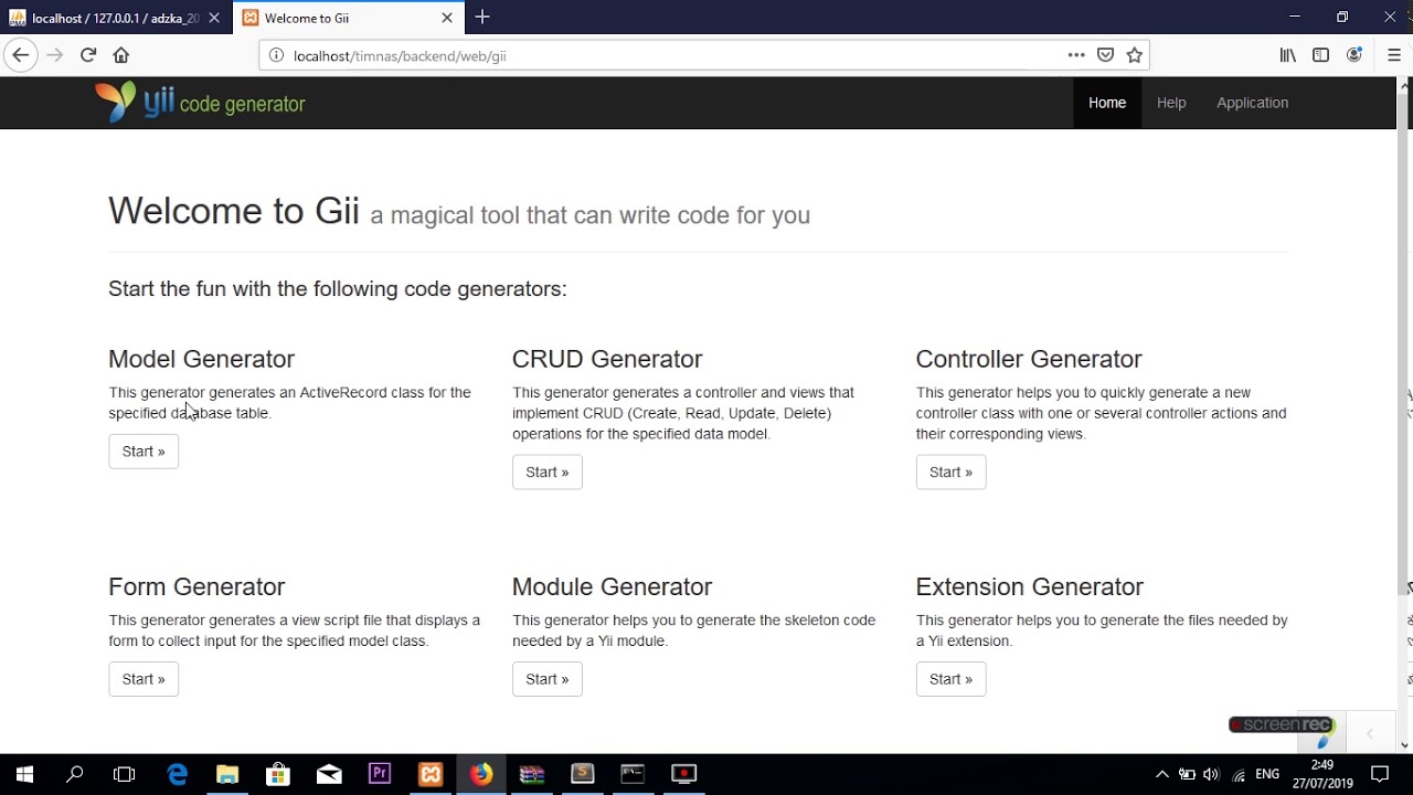 Webframework Youtube
