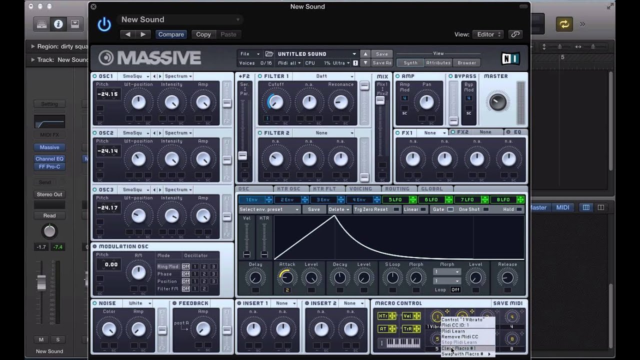 NI Massive Tutorial - Dirty Square Wave Bass for Deep House And Garage ...