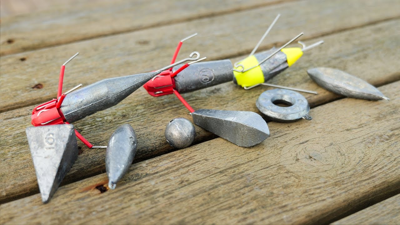 Sea Fishing Lead Weights Explained | Beach Bomb, Flat Lead, Pyramid ...