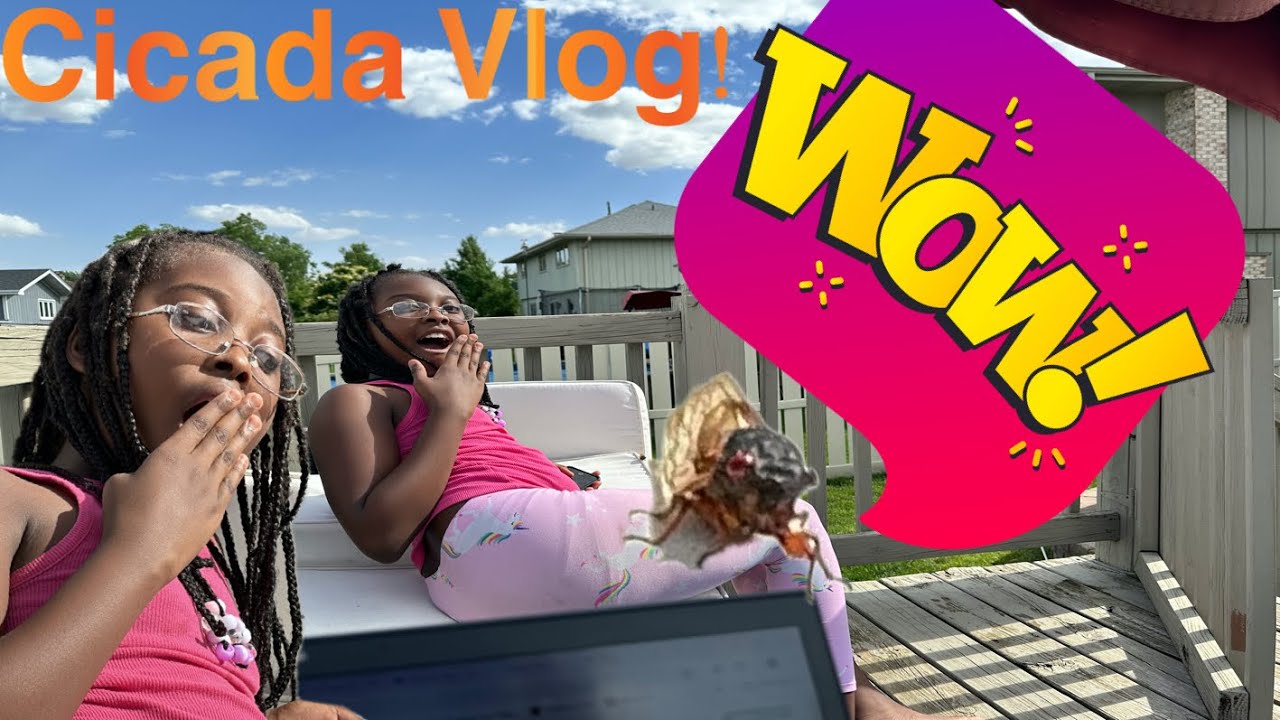 Jayde's Cicada Vlog! Watch Until the End! - YouTube