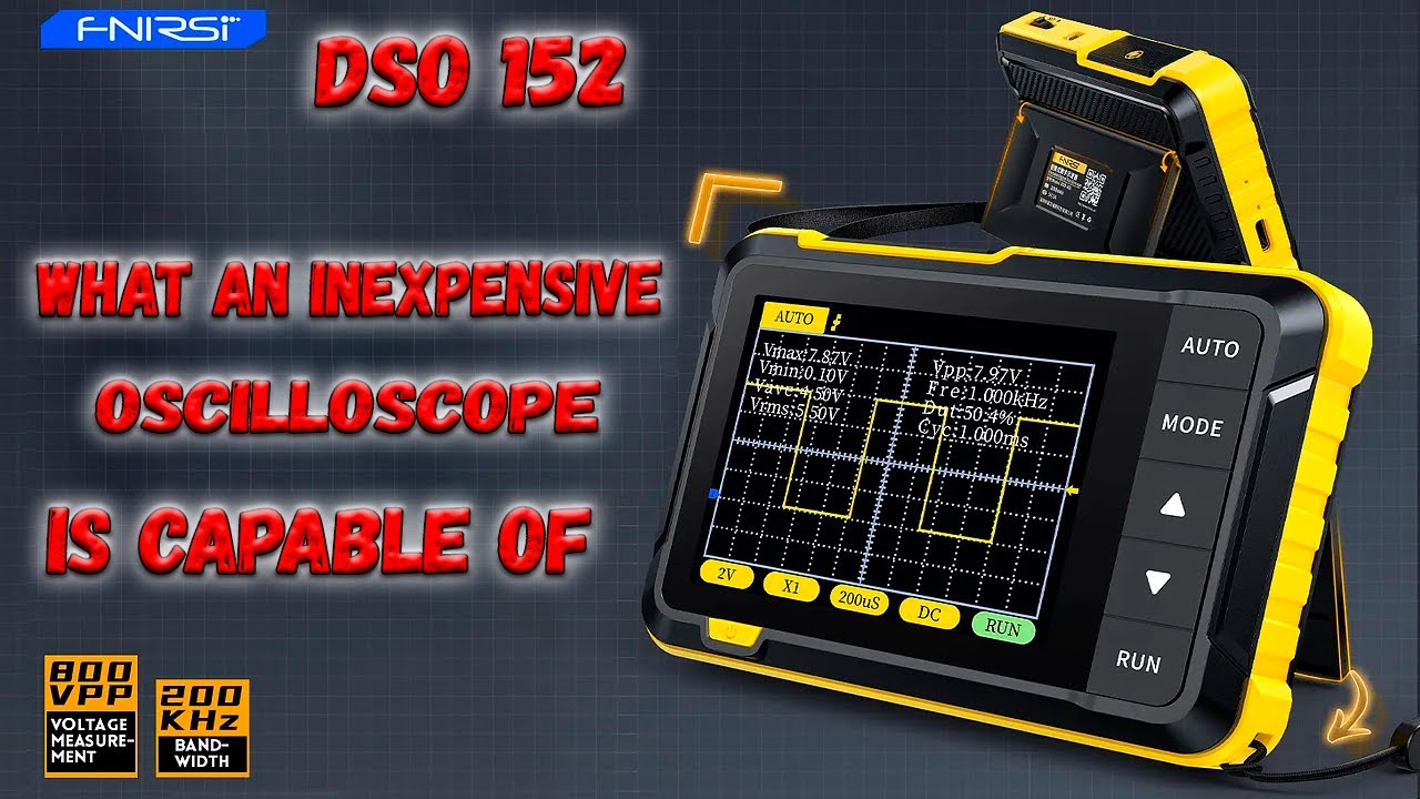 Now the oscilloscope is available to everyone!The convenient portable ...