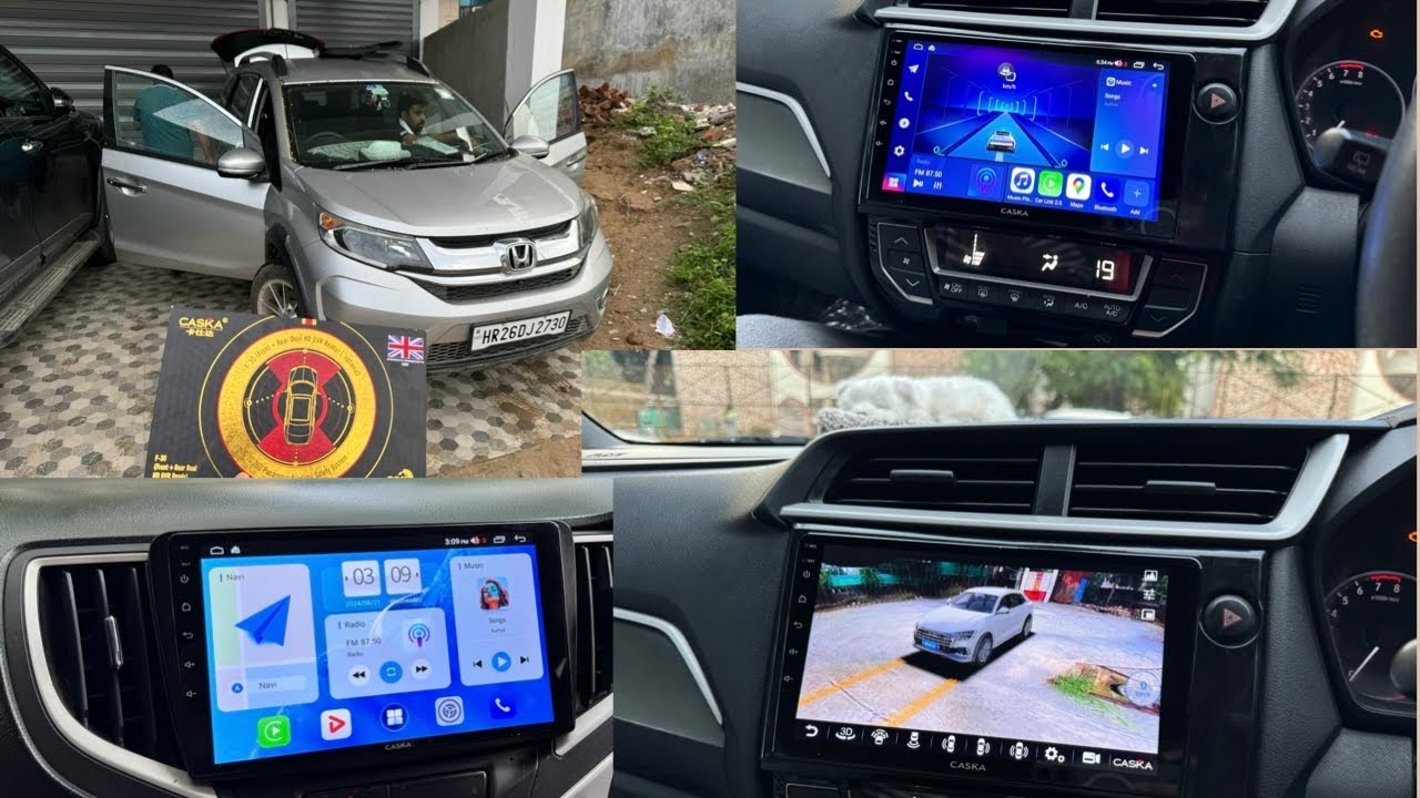 Caska Android Stereo + 360 Degree Camera Setup | Installation | Quality ...