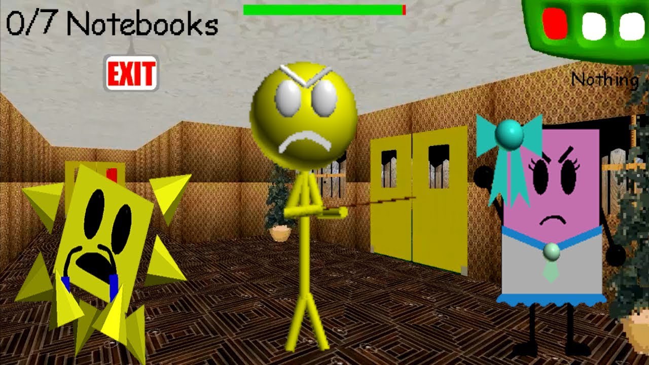 Baldi's Paulor94 Basic 4: The land of 3D V1 - YouTube