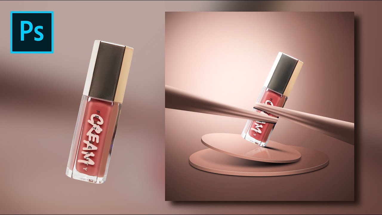 Lip gloss Manipulation Design in Photoshop | #Photoshop #editing ...