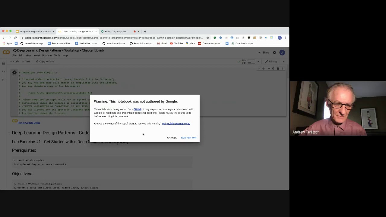 Deep Learning Design Patterns Primer - Part 1 - Workshop - YouTube