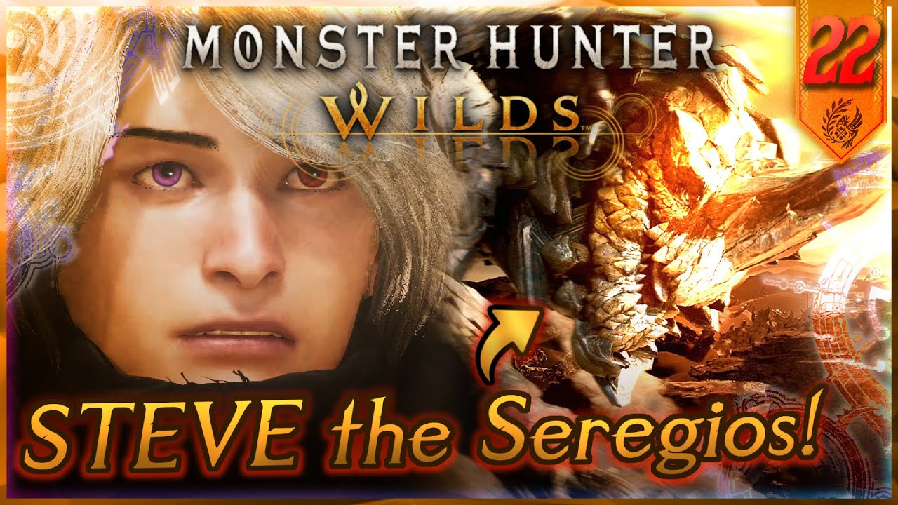 His name.. is STEVE! (Seregios Fight🩸& MH Brainrot🤪) | Monster Hunter ...