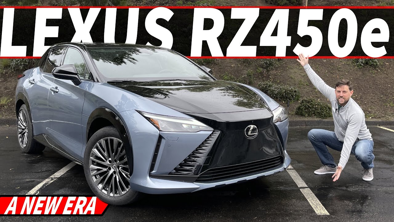 *HANDS ON* The Future of Lexus Begins with the Electric 2023 RZ450e - YouTube