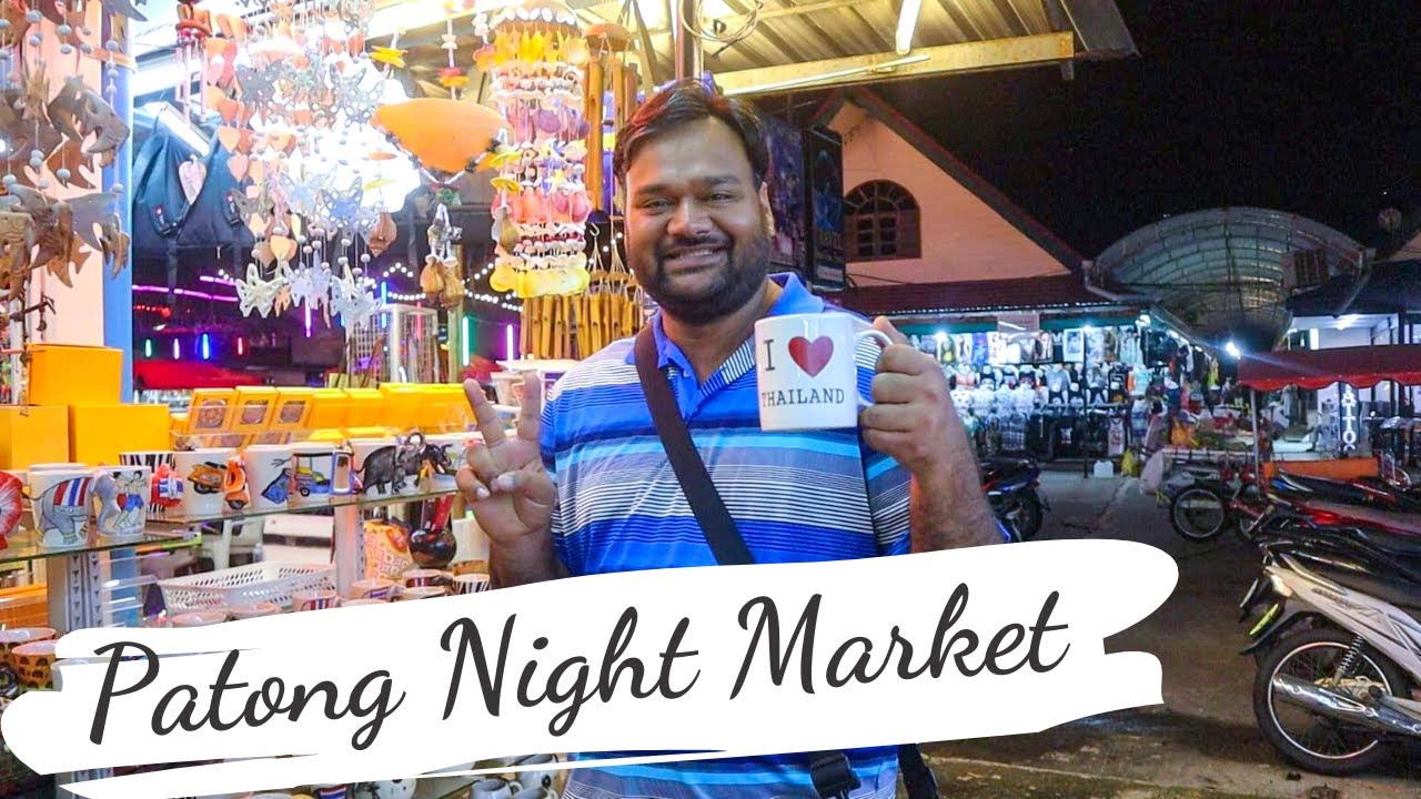 Exploring the Patong OTOP Night Market in Phuket, Thailand - YouTube
