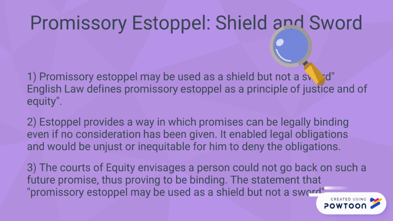 Estoppen Promissory