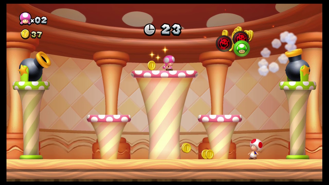 New Super Mario Bros U Deluxe - Nintendo Switch - Emma Gameplay - YouTube