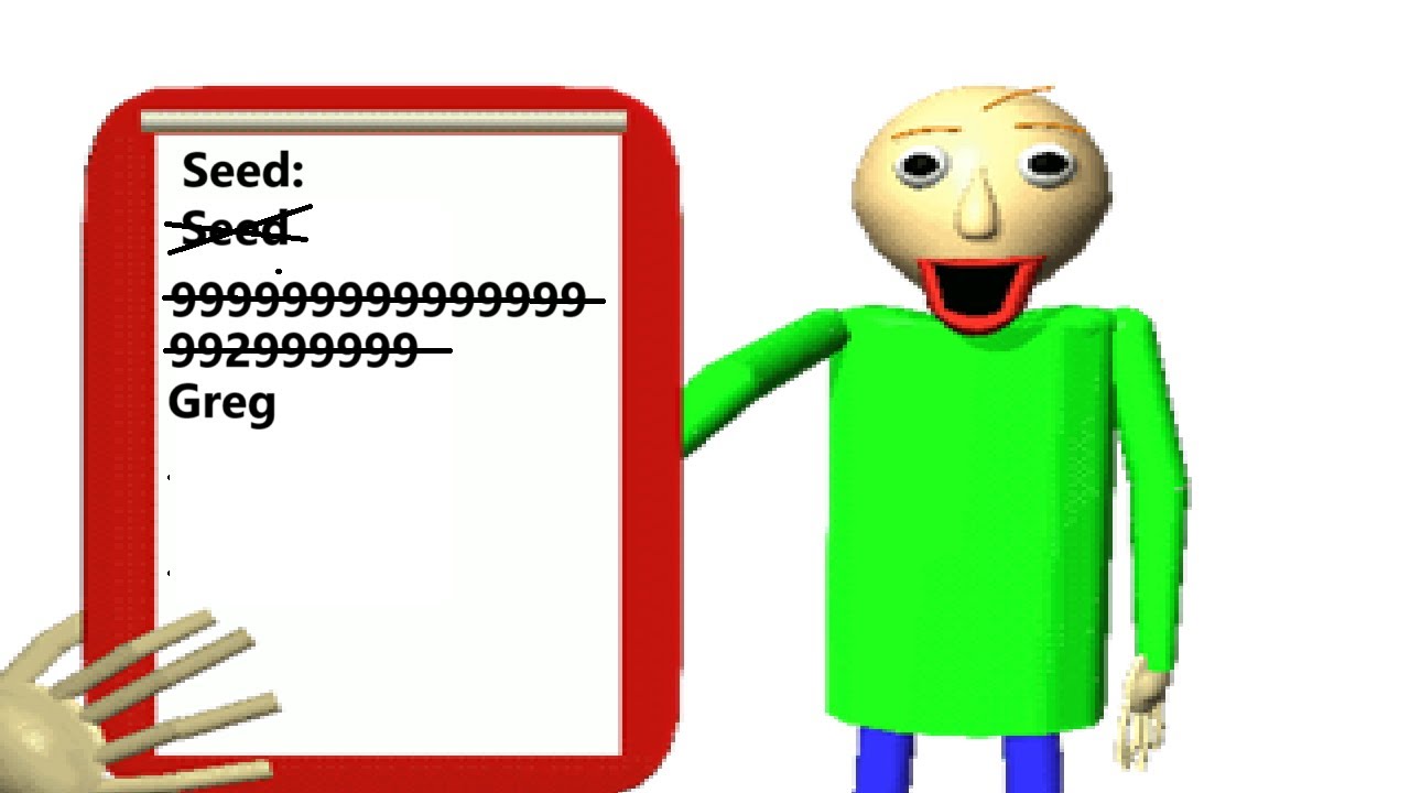 Baldi's Basics Plus - seed: Greg - YouTube
