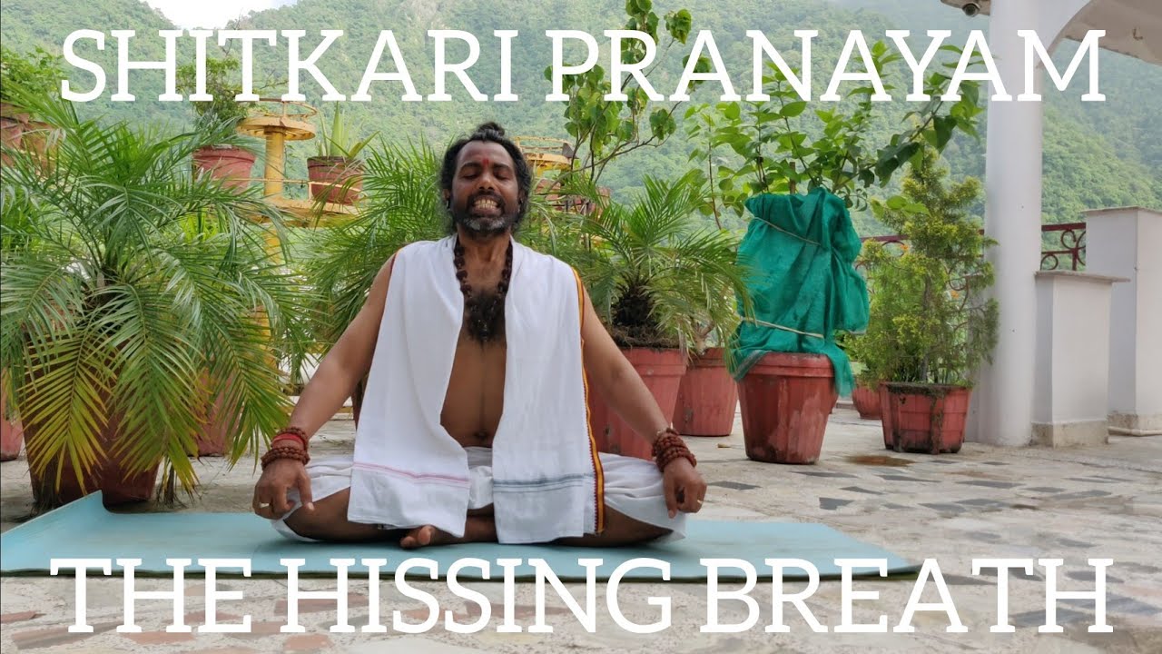 Pranayama-05, Shitakari Pranayama how to practice ? 200 & 300Hrs YTT ...