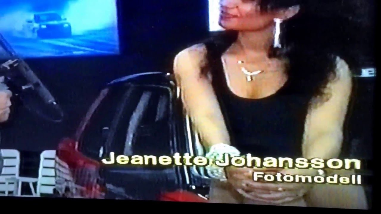 Jeanette "Kim" Von Cedric / Johansson 1990 för Bilsport Allt om Mc o ...