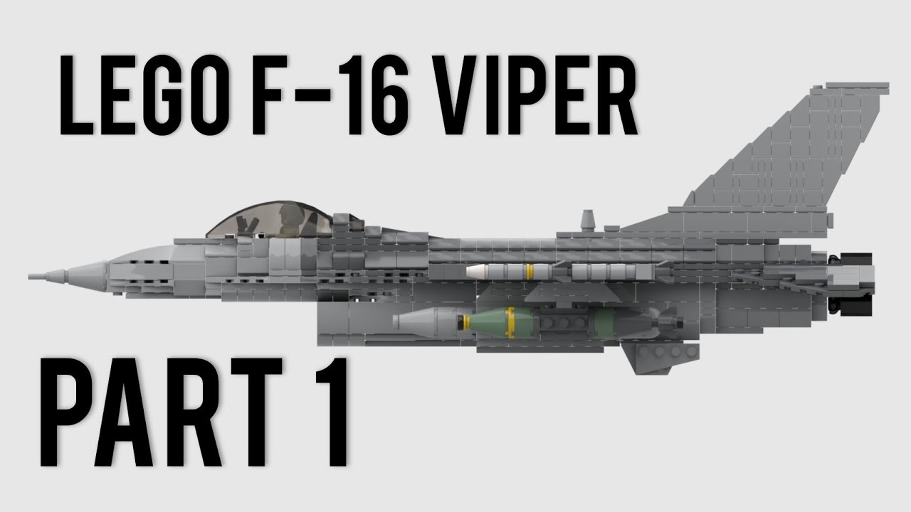 How to Build a Lego F-16 Viper | Part 1 - YouTube