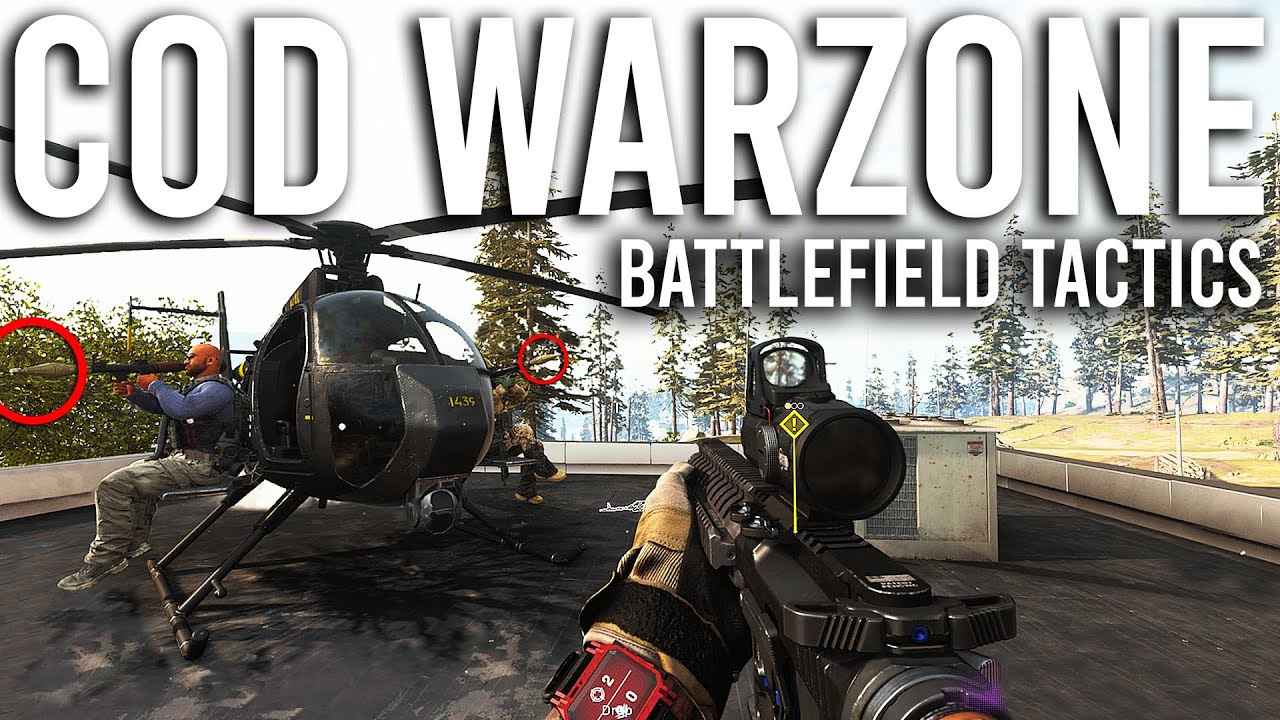 Call of Duty Warzone using Battlefield tactics - YouTube