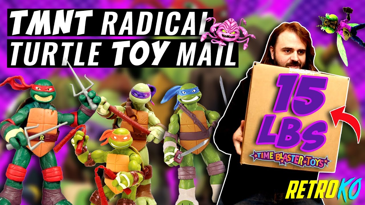 Radical TMNT Turtle TOY MAIL! You Wont Believe This NINJA TURTLE ...