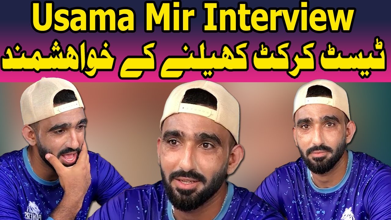 Usama Mir is hopeful good times of Pakistan will return - YouTube