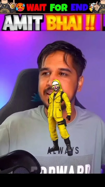 AMIT BHAI YouTube🥵 WAIT FOR END 🥶 (BOSS TABAHI) #shorts #desigamer - YouTube