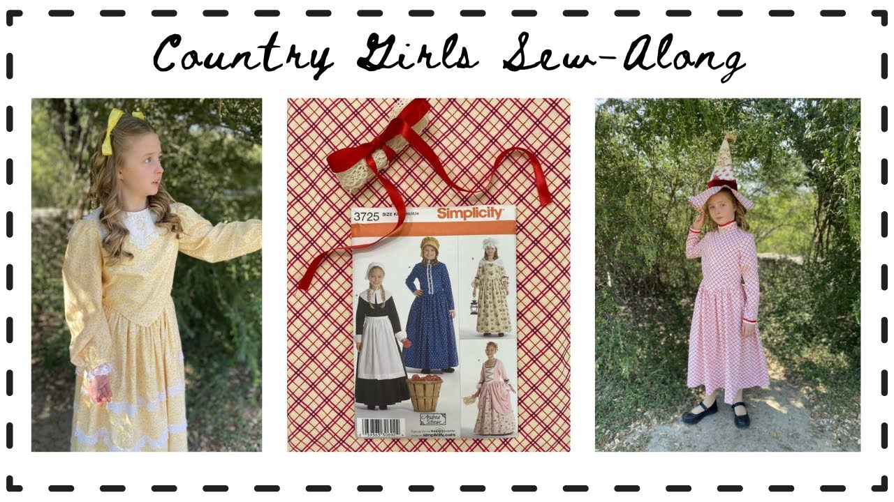 Country Girls Sew Along Reveal II Simplicity 3725 II Simplicity 3723 ...