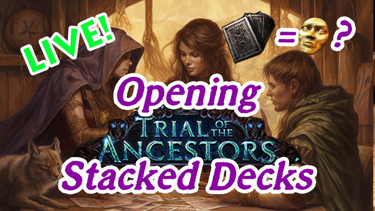 Opening over 2000 stacked decks - YouTube