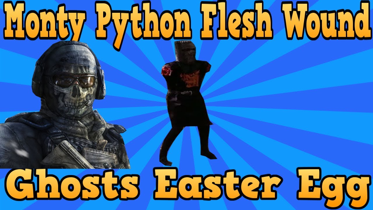 "Call of Duty Ghosts" Monty Python Easter Egg Quote In Campaign! ( Funny Quote ) - YouTube