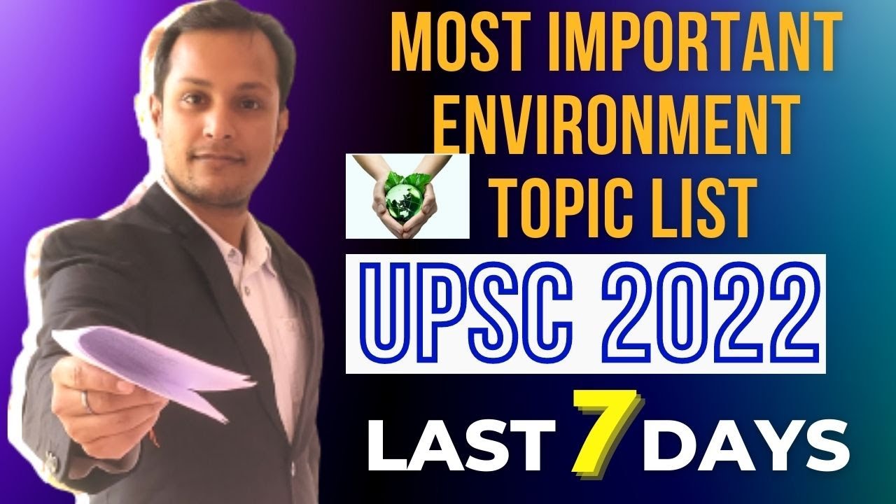 Important Environment Topics For PRELIMS 2022 YouTube important-environment-topics-for-prelims-2022-youtube