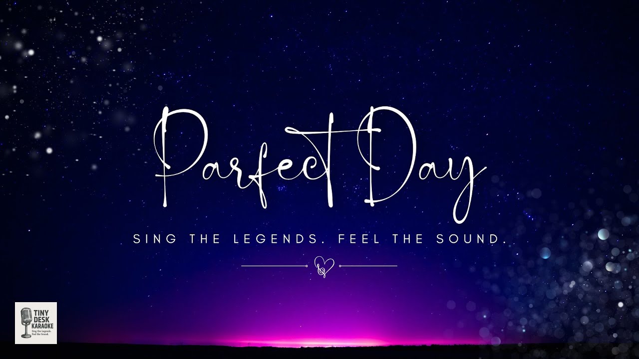 Duran Duran - Perfect Day【Tiny Desk Karaoke / カラオケ】Lou Reed Tribute ...