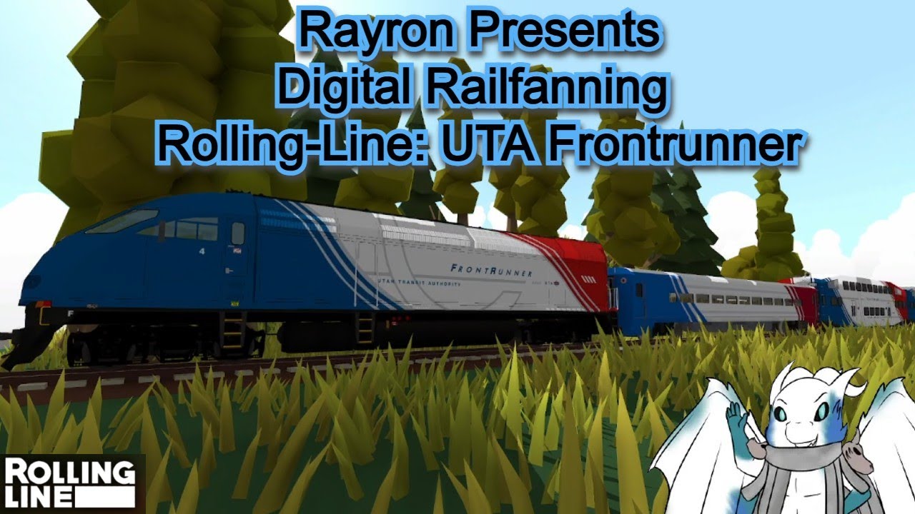 The UTA Front runner passes the treeline | Rolling Line | Digital ...