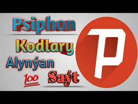 Psiphon vpn kodlary alynýan saýt/Сайт где получают коды псипхон