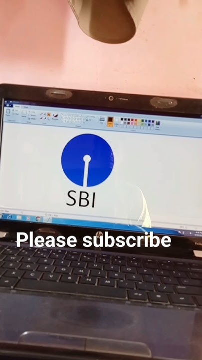 how to make a SBI logo in ms paint #mspaint #windows #shorts #computerpaint - YouTube