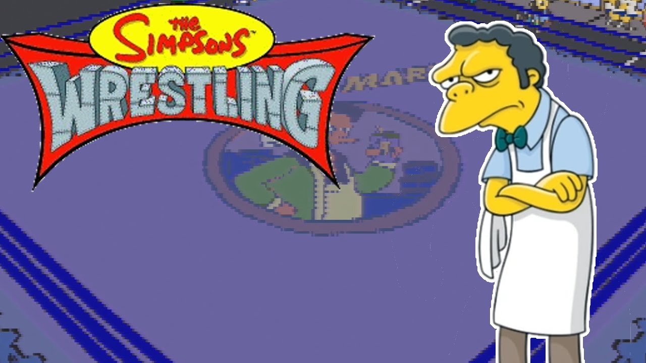 The Simpsons Wrestling New Challenger Circuit with Moe Szyslak - YouTube