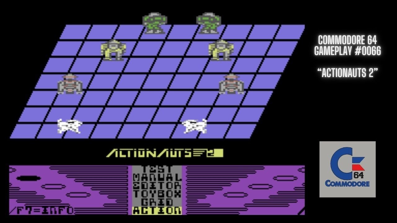Actionauts 2 (Commodore 64 / Gameplay #0066) - YouTube
