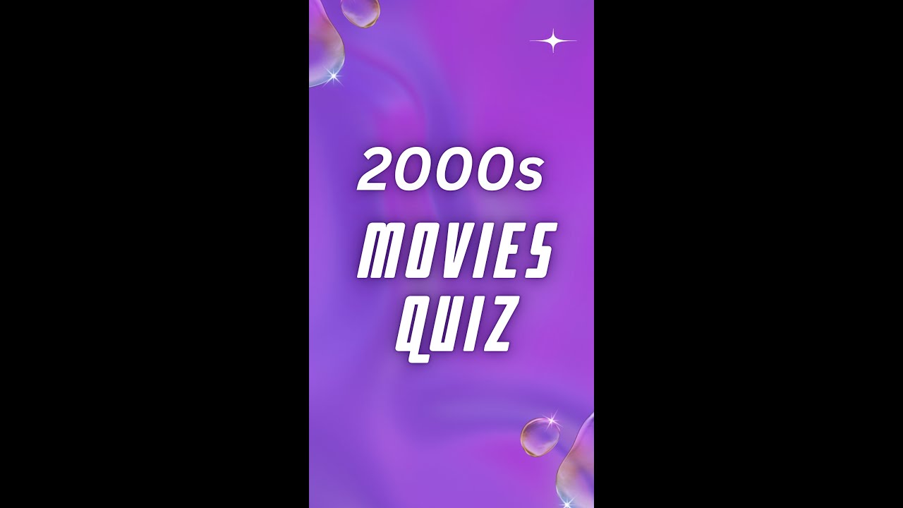 Y2K Movie Quiz - 2000s Film Trivia - YouTube