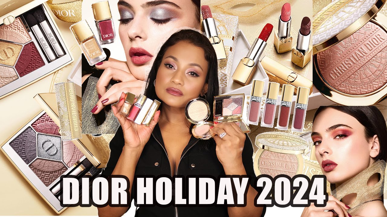 DIOR HOLIDAY 2024 MAKEUP COLLECTION IS HERE | TAN SKIN | NATURAL ...
