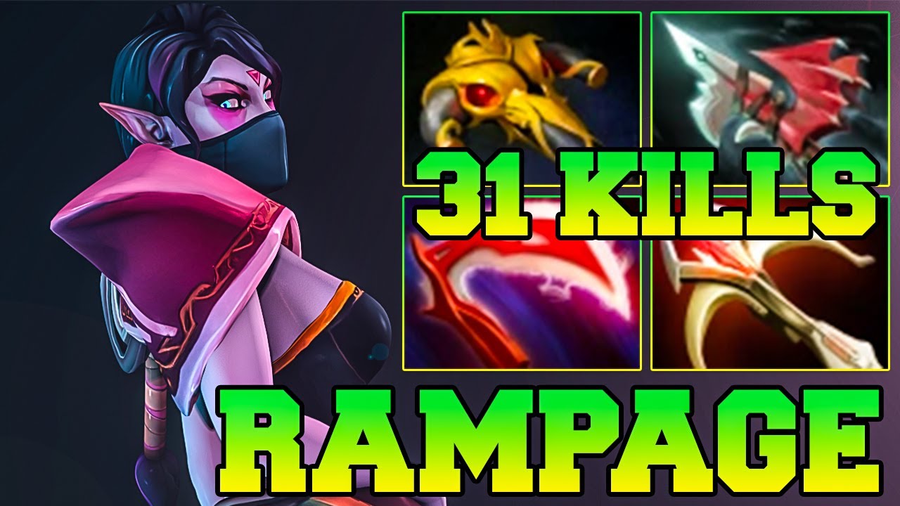 Rampage + 31 Kills TA !! Templar Assassin Dota 2 New Meta 7.38 Guide ...