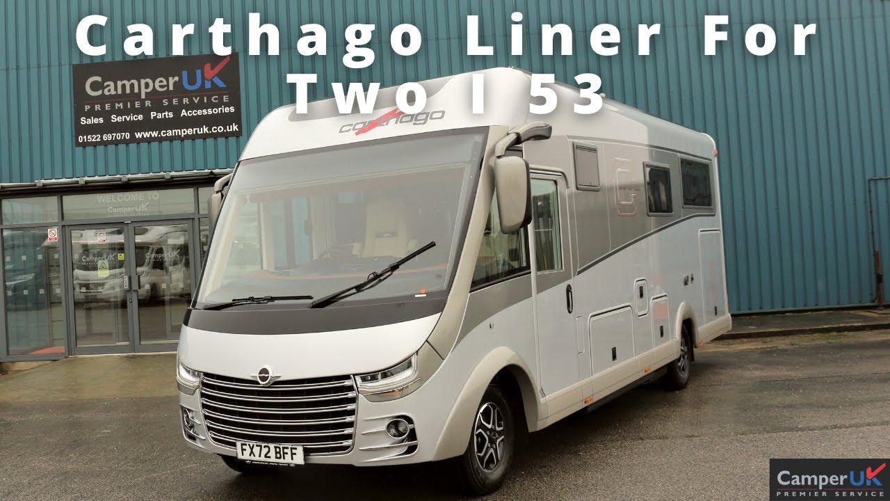 Carthago Liner For Two I 53 Motorhome For Sale at Camper UK - YouTube