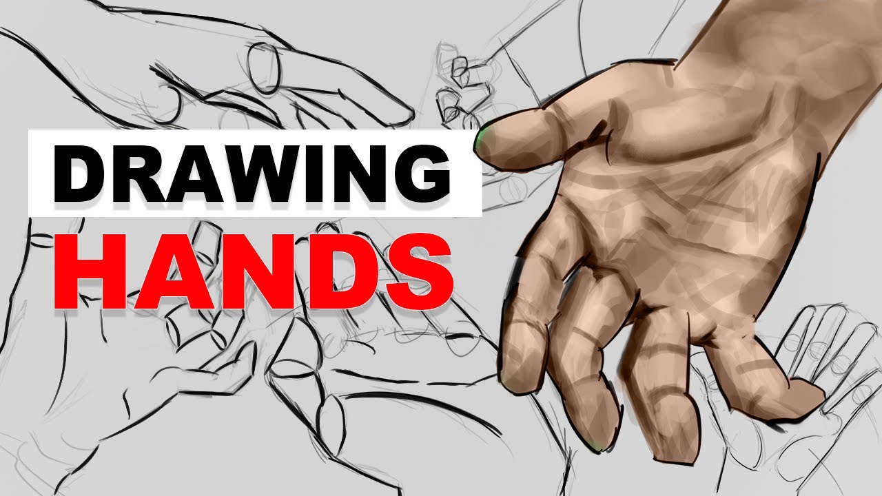 HOW TO DRAW HANDS IN 1 WEEK - YouTube