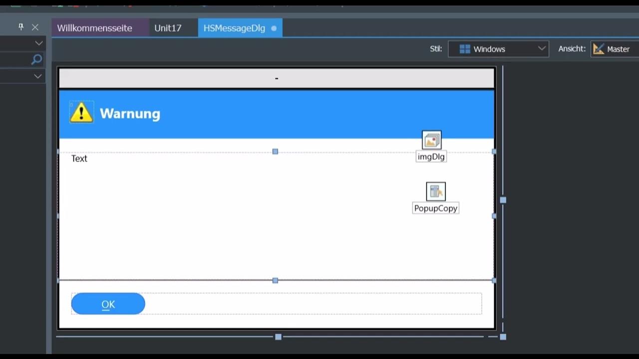 Replace the TMessage Dialog in Firemonkey with an other - YouTube