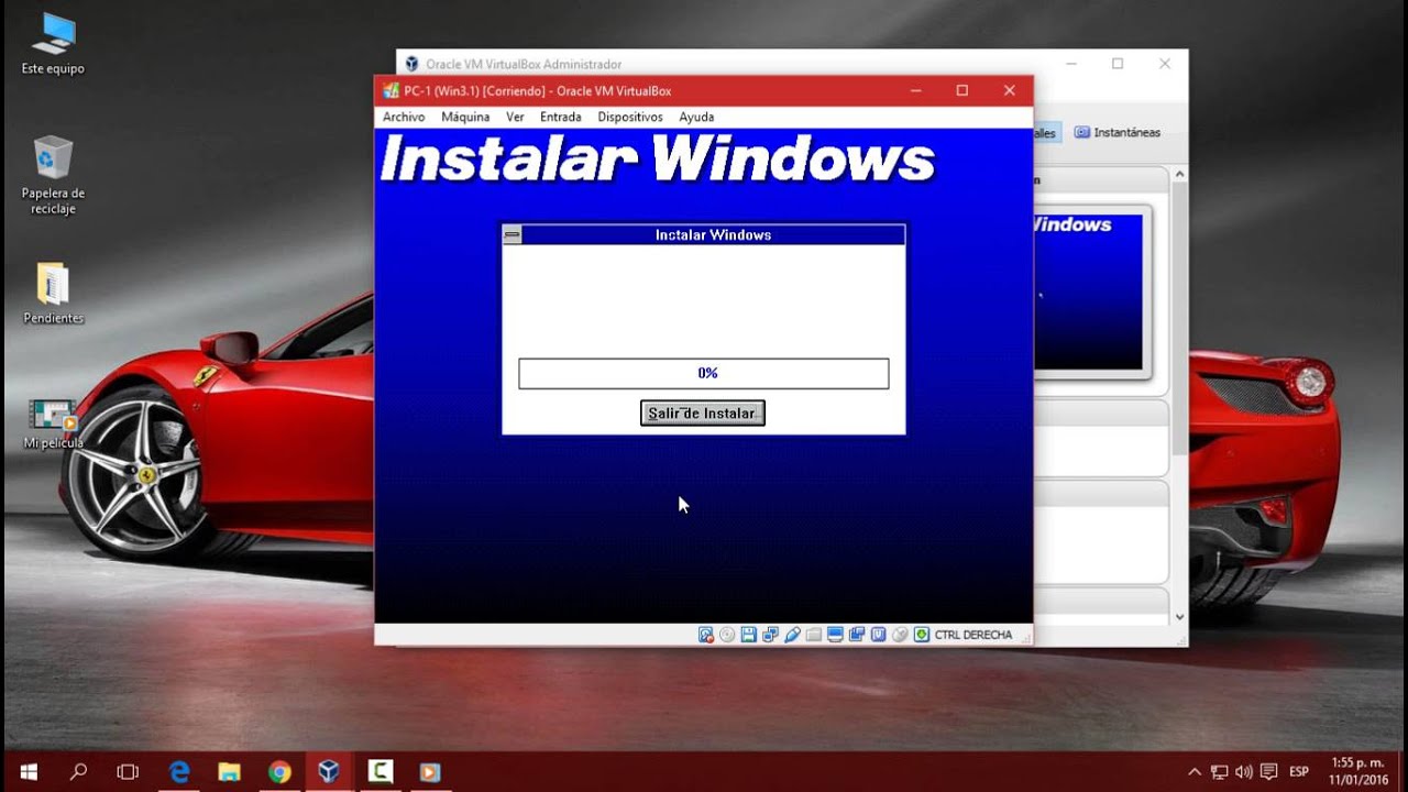 HUVI RETRO: Instalación de MS-DOS 5.0 y Windows 3.1 - YouTube
