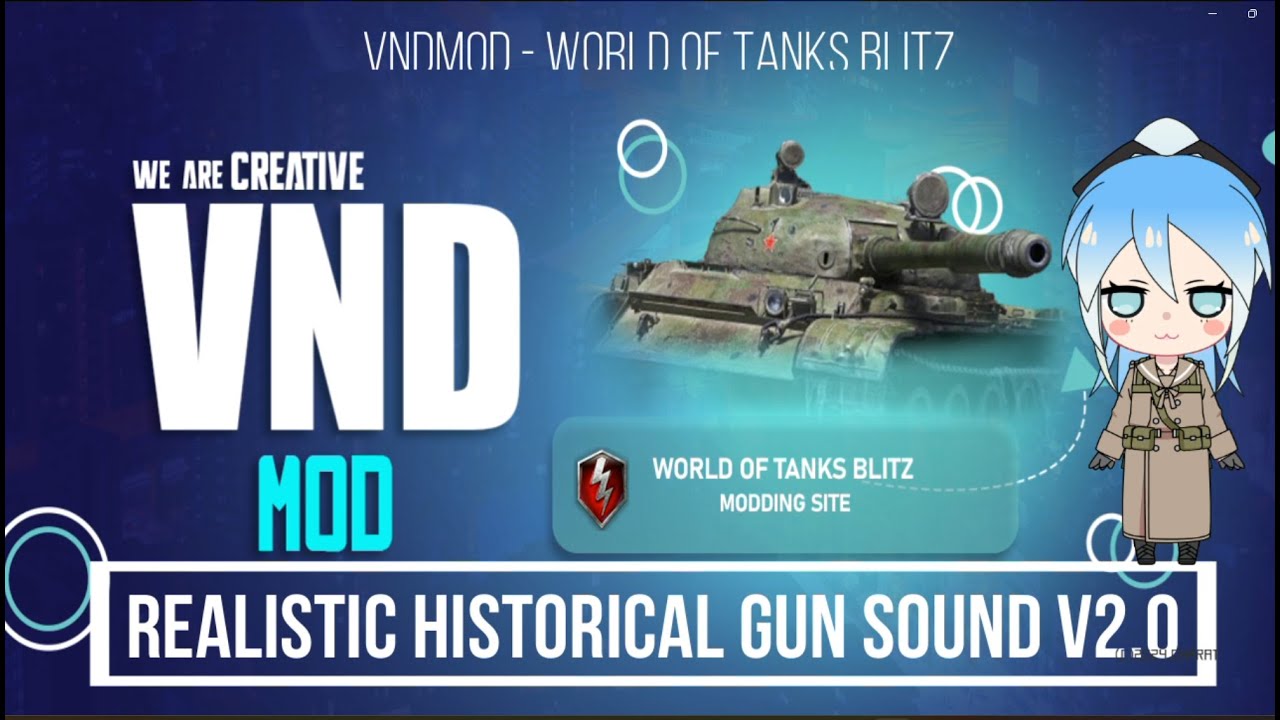 [SHOWCASE#12] REALISTIC HISTORICAL GUN SOUND V2.0 - WoT Blitz - YouTube