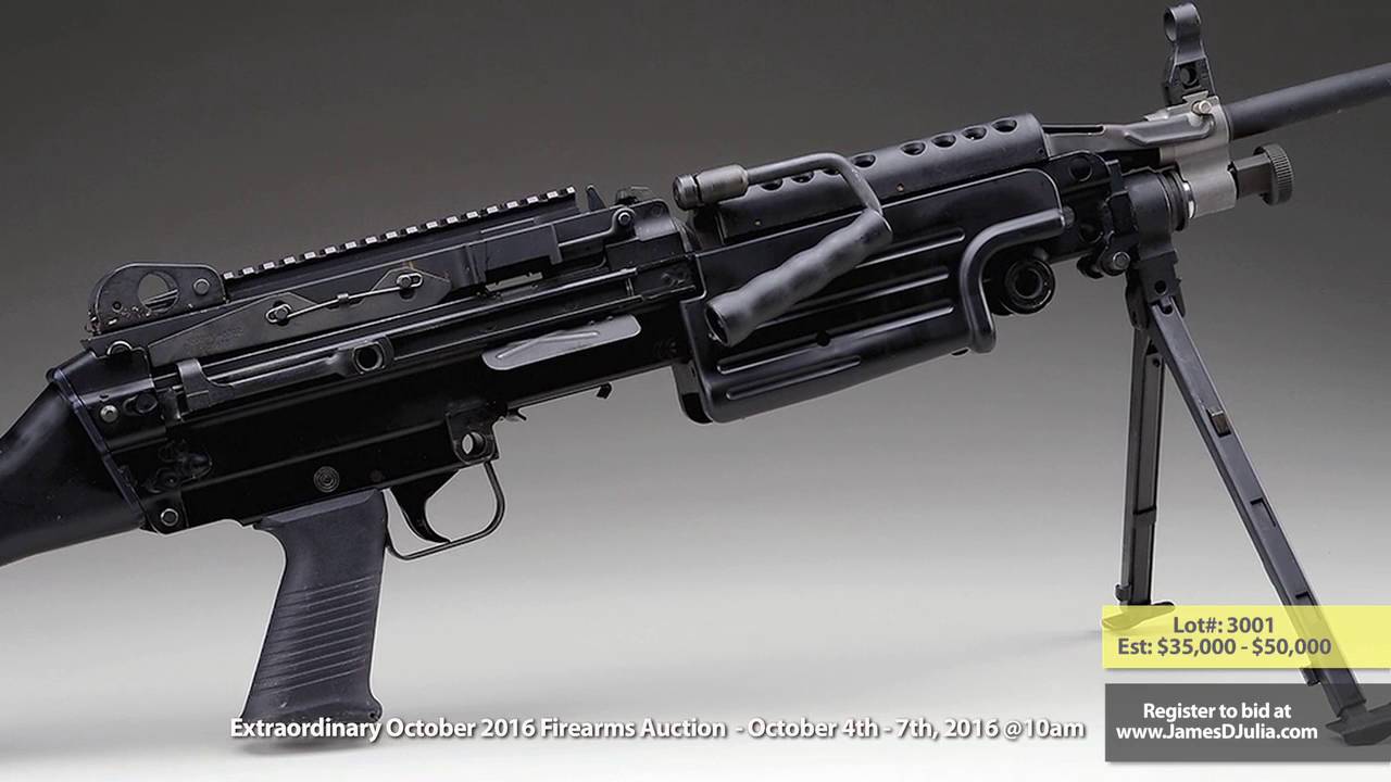 Class 3 Machine Guns at Julia's October 2016 Auction - YouTube