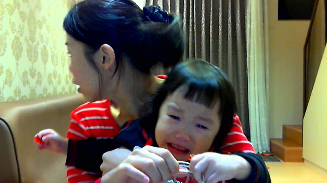 baby girl cry for candy - YouTube